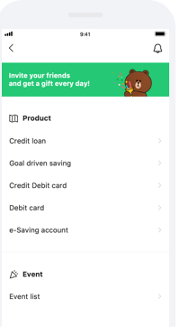Special Rate Account - LINE BK
